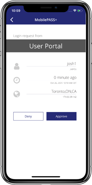 Mobile Push Authentication with Thales' SafeNet MobilePASS+ | Thales