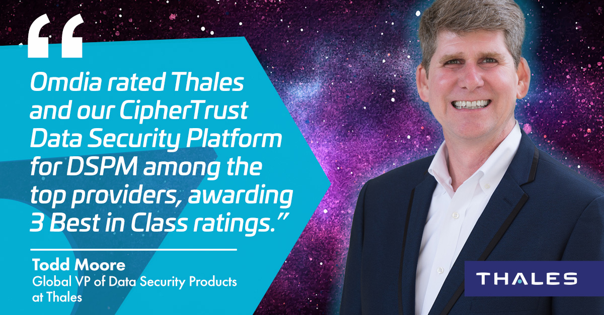 Thales Named DSPM Market Leader in Omdia Report