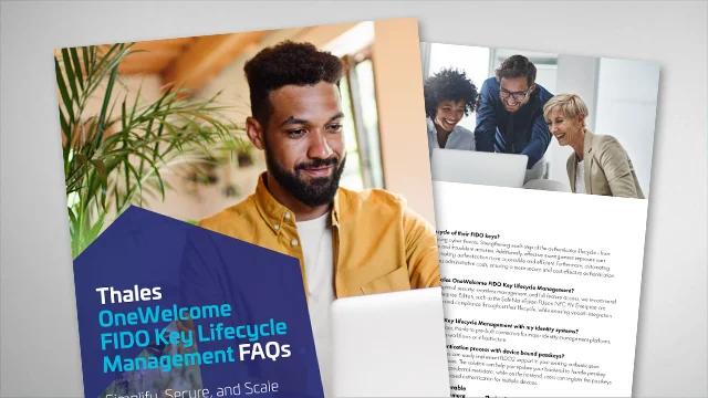 Thales FIDO Key Lifecycle Management FAQs - Brochure