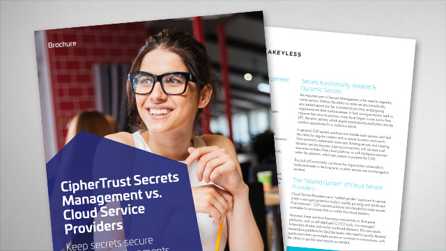 CipherTrust Secrets vs. Cloud Providers: Secure Secrets Management ...