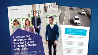 Eyedea Protects AI Software with Thales Sentinel - Case Study
