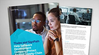 Thales and SignPath Secure Software Development Against Supply-Chain Attacks - Case Study