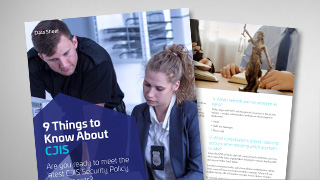 How to Meet CJIS Security Policy Requirements - Data Sheet