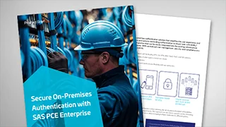 Secure On-Premises Authentication with SAS PCE Enterprise | Thales ...
