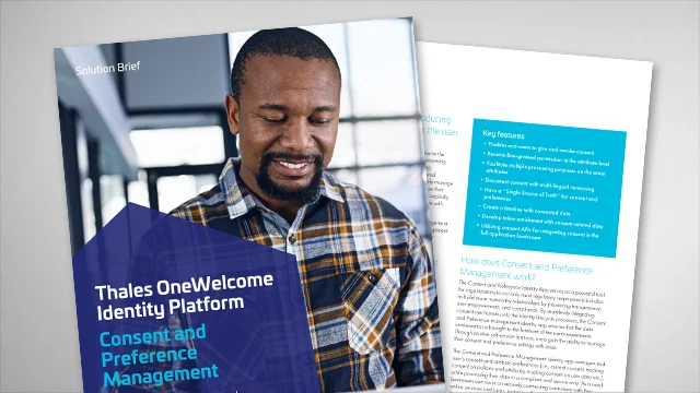 Consent and Preference Management - Solution Brief