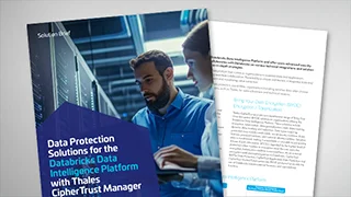Thales Data Protection Solutions for Databricks - Solution Brief
