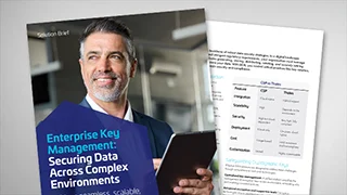 Enterprise Key Management for Secure Data - Solution Brief | Thales
