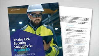 Private 5G Network Security Solutions by Thales - Solution Brief