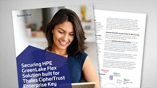 Secure HPE GreenLake with Key Management and Encryption - Solution Brief