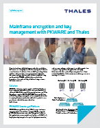 Mainframe encryption and key management with PKWARE and Thales ...