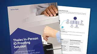 Thales In-Person ID Proofing for Financial Institutions - White Paper